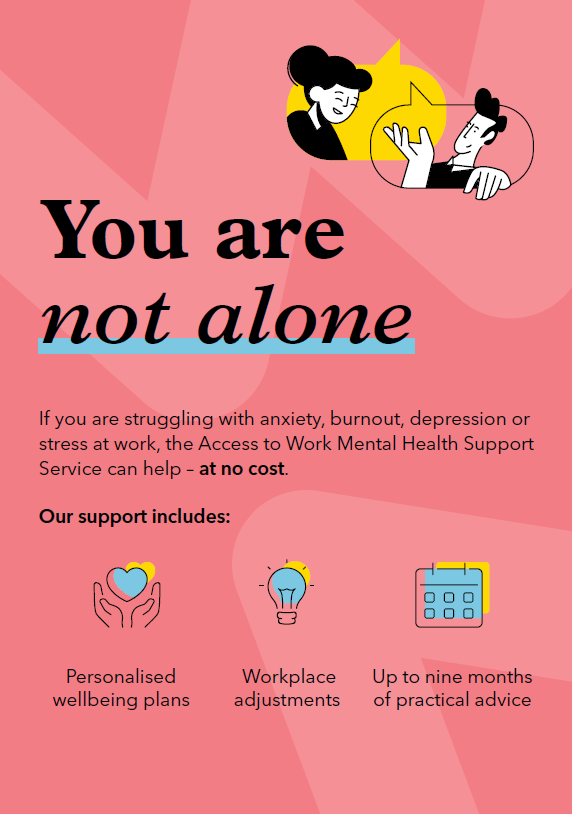 Contact Us - Access to Work Mental Health Support Service